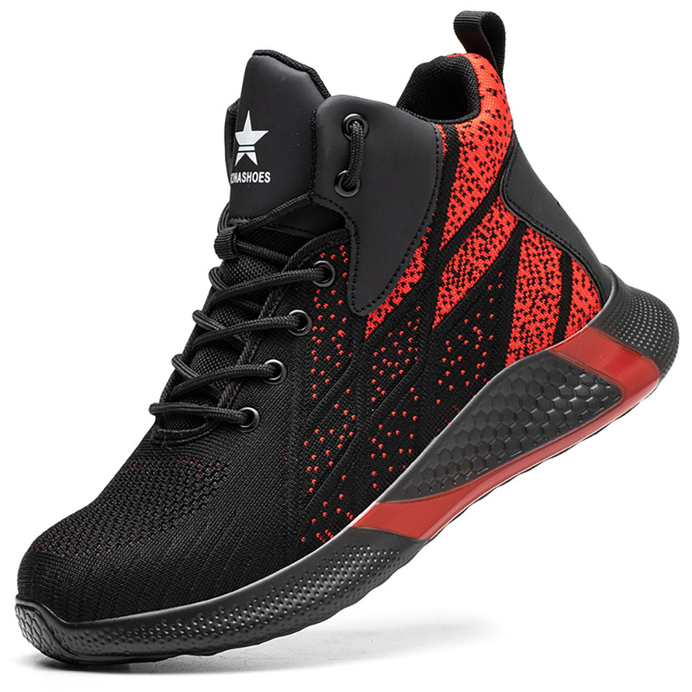 Mercury Red - Safety Work Boots Steel Cap Toe For Men and Women S2/S3 ...